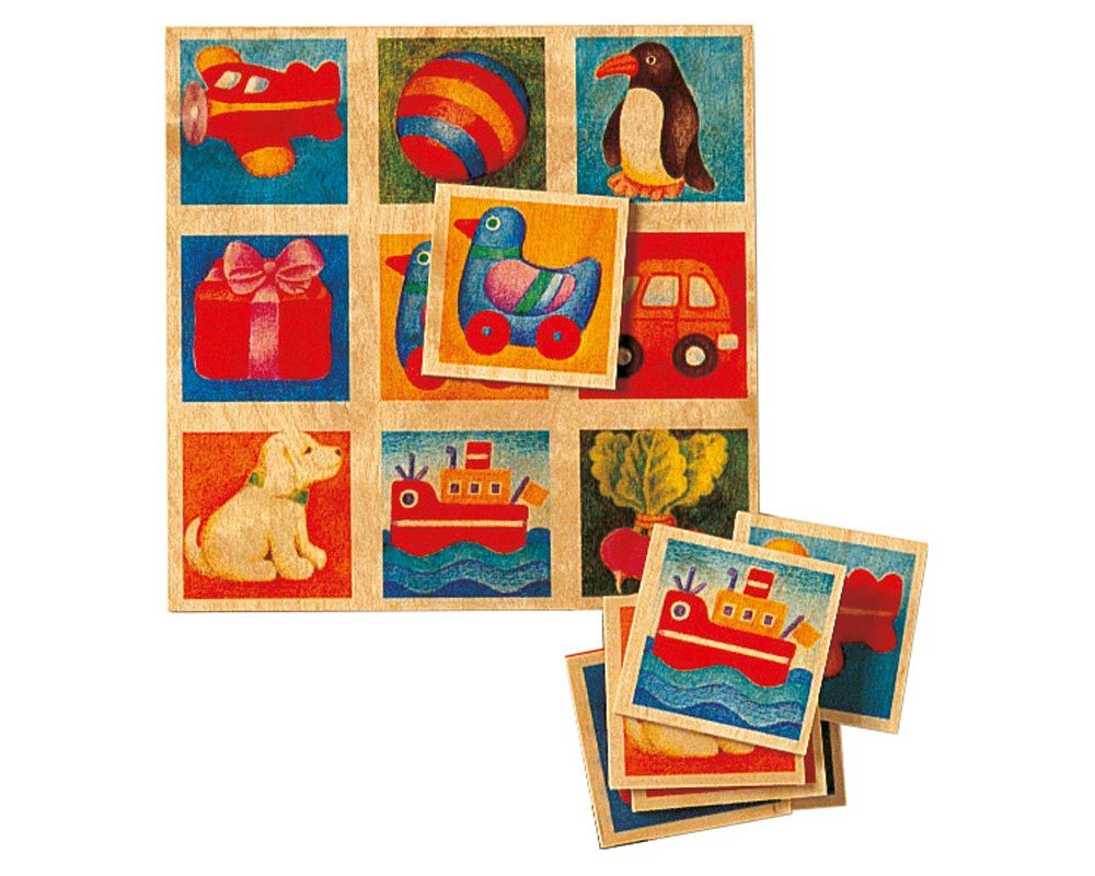 Picture lotto - Wooden Toys Selecta