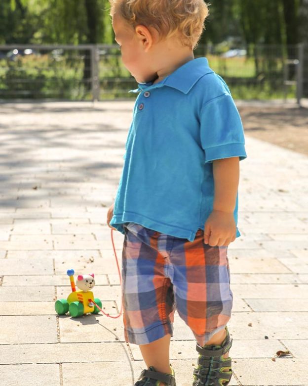 Tinka, pull-along cat - Wooden Toys Selecta